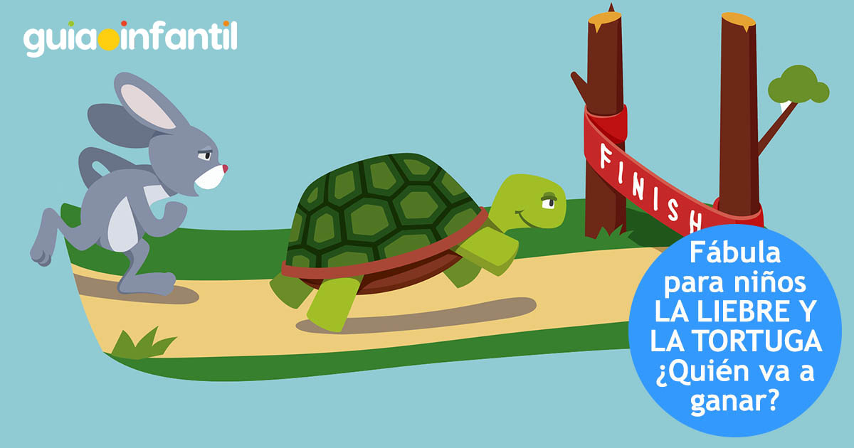 La Liebre Y La Tortuga | Solo Cuentos Infantiles